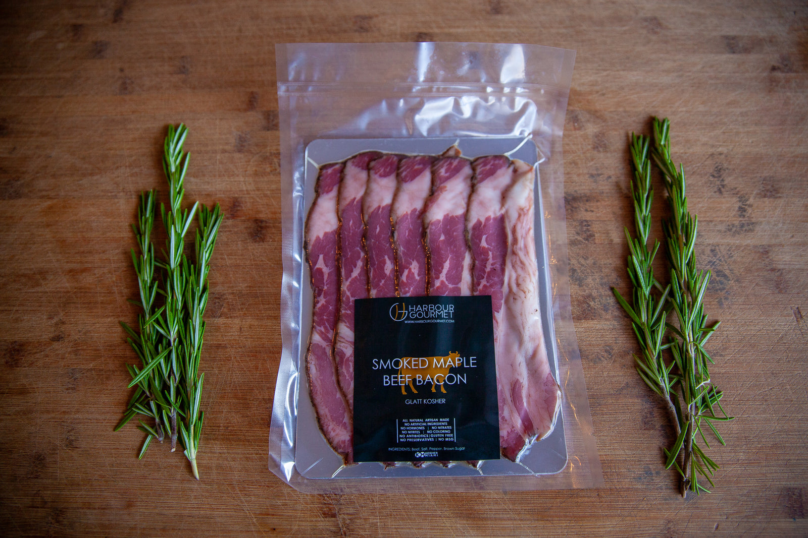 MAPLE BEEF BACON – harbourgourmet